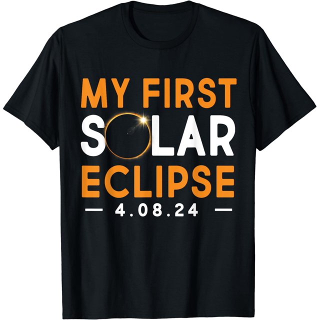 My First Solar Eclipse Shirt Boys Girls 2024 Solar Eclipse T-Shirt ...