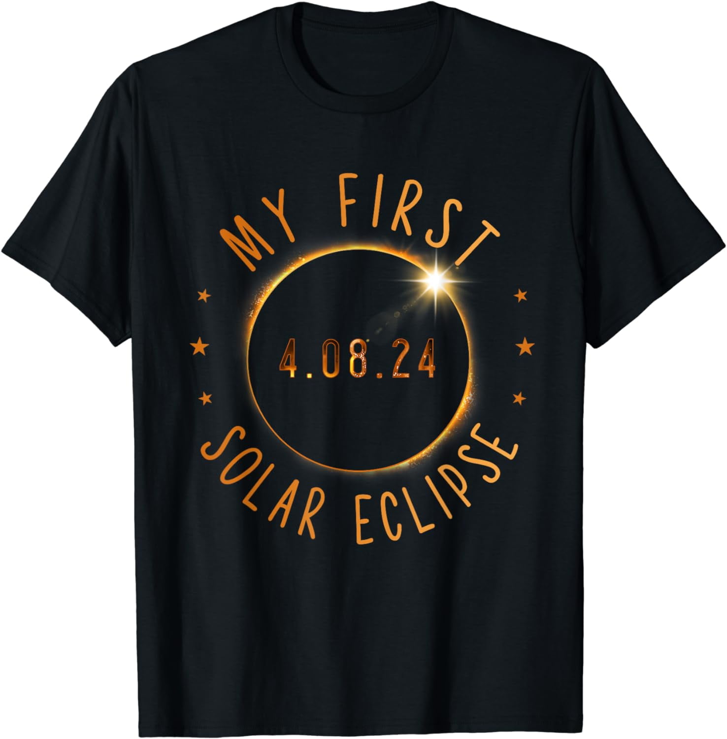 My First Solar Eclipse Shirt Boys Girls 2024 Solar Eclipse T-Shirt ...