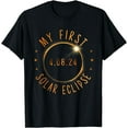 My First Solar Eclipse Shirt Boys Girls 2024 Solar Eclipse T-Shirt ...