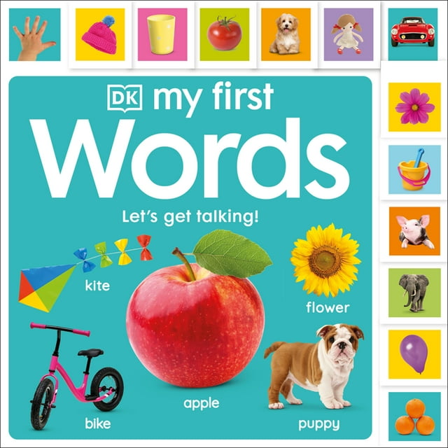 My First Tabbed Board Book My First Words Lets Get Talking Board