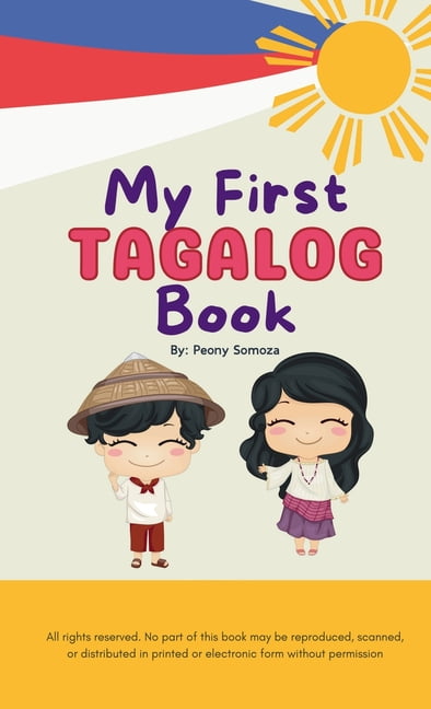 My First Tagalog Book (Hardcover) - Walmart.com