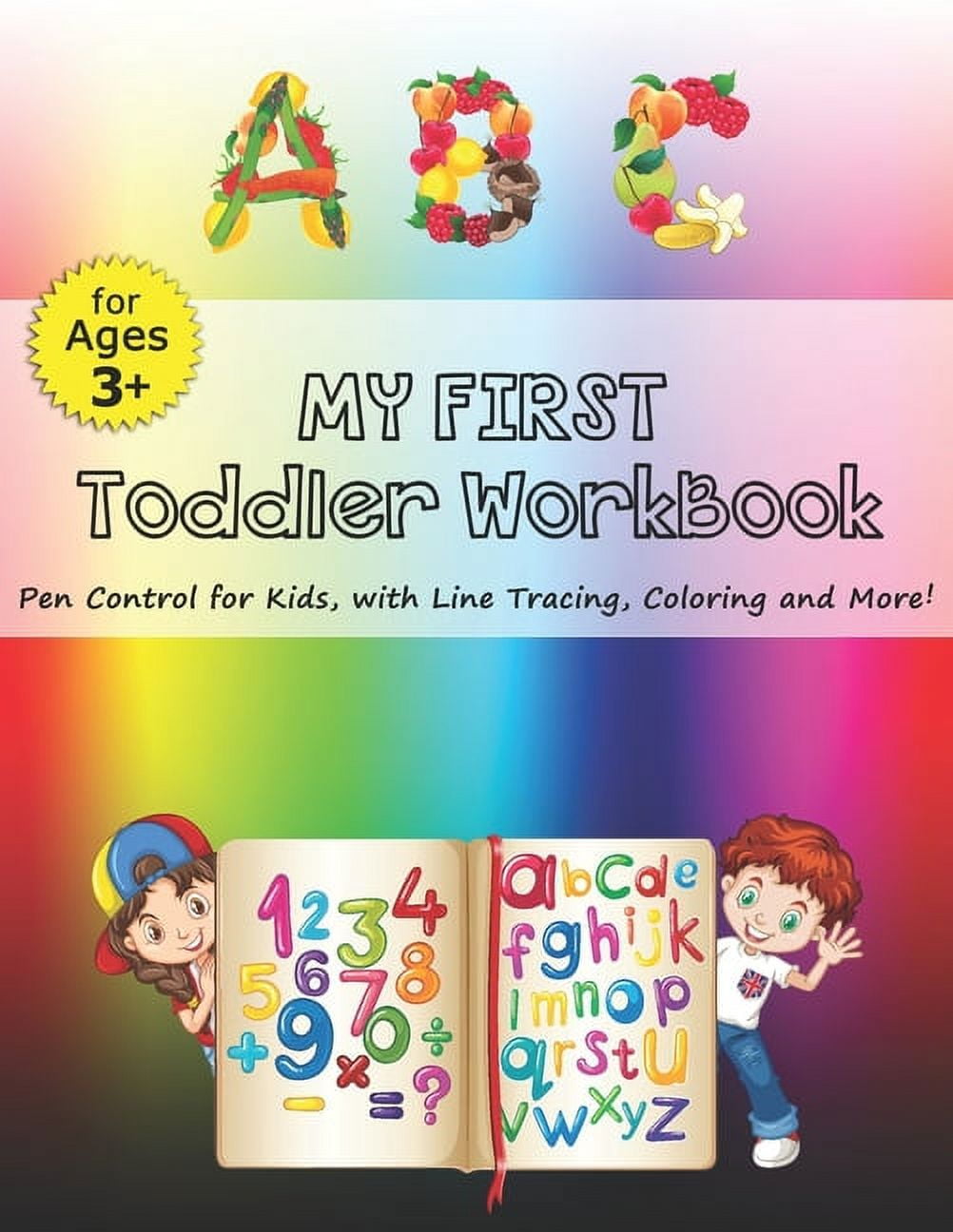 My First Toddler WorkBook : Practice for Kids with Pen Control, Line ...