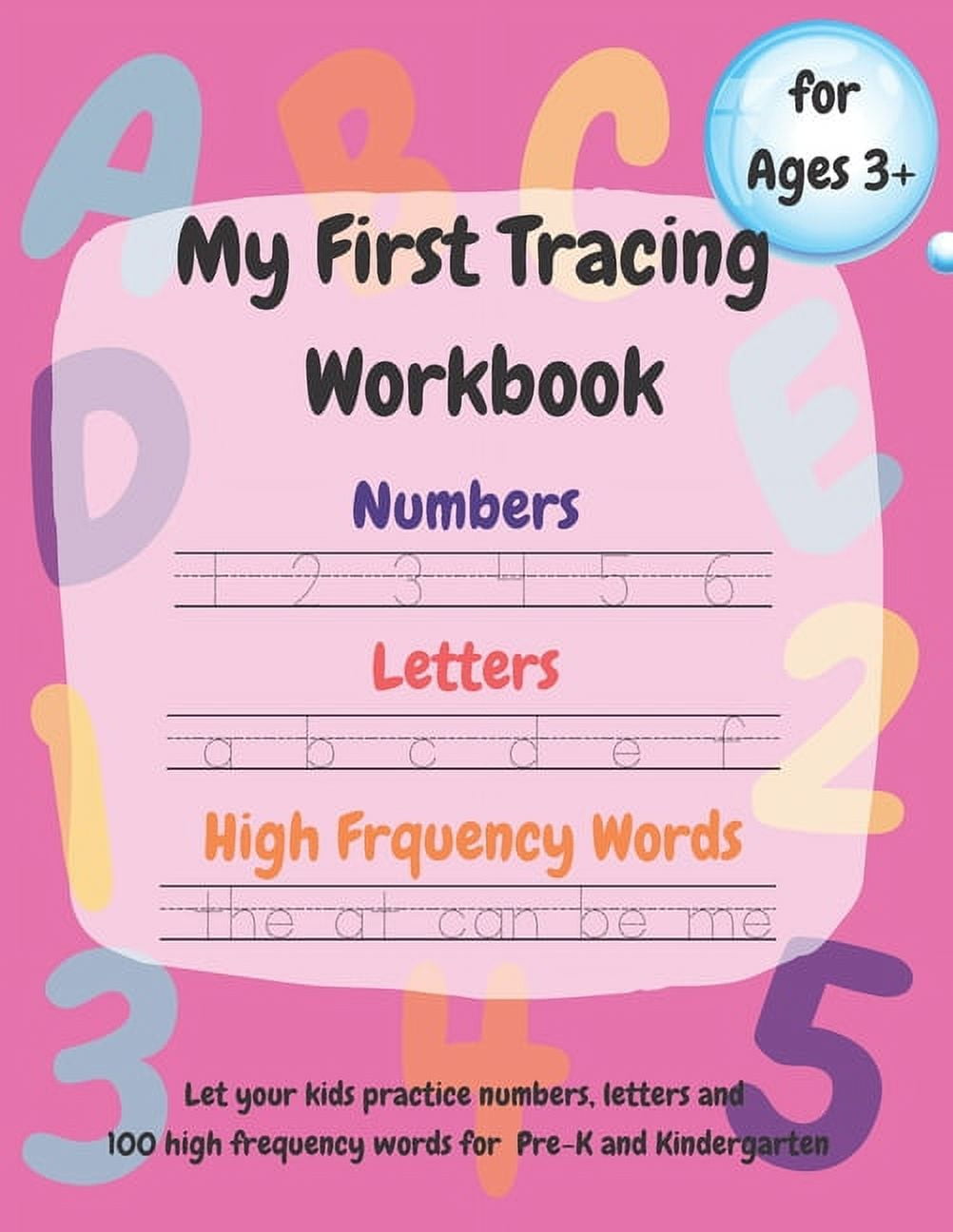 My First Tracing Workbook: Learn to Trace and Draw: Practice Numbers 1 ...
