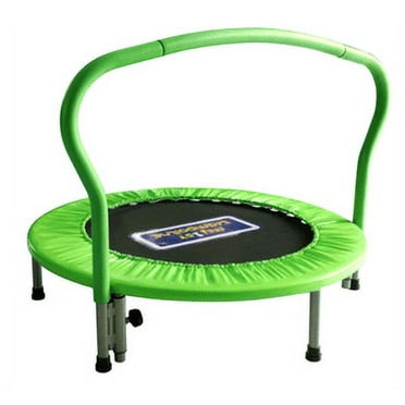 Little Tikes 3-Foot Kids Indoor Trampoline with Handle, Easy Store ...