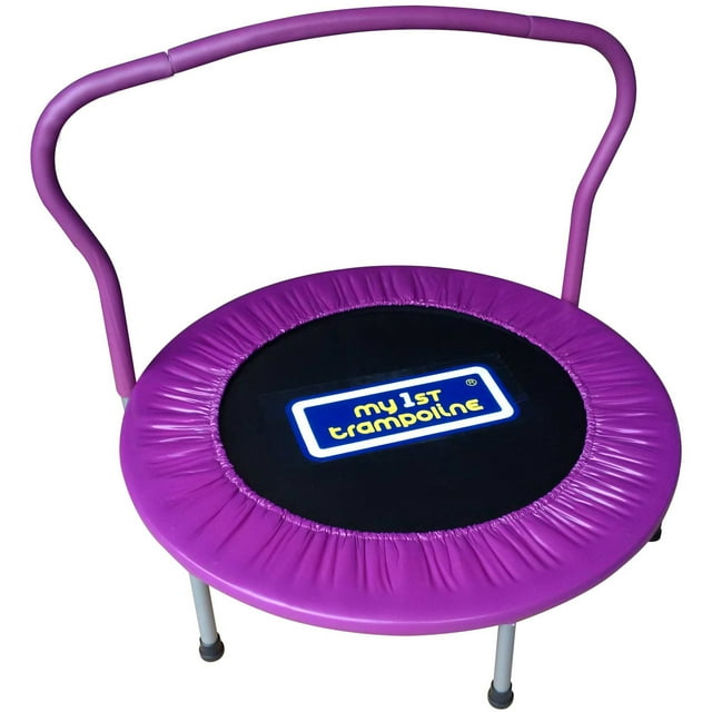 My First Trampoline 36-Inch Mini Trampoline, Purple - Walmart.com