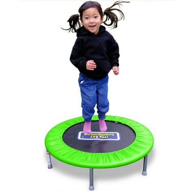 Sportspower My First Trampoline 36-Inch Mini Trampoline with Handle Bar ...