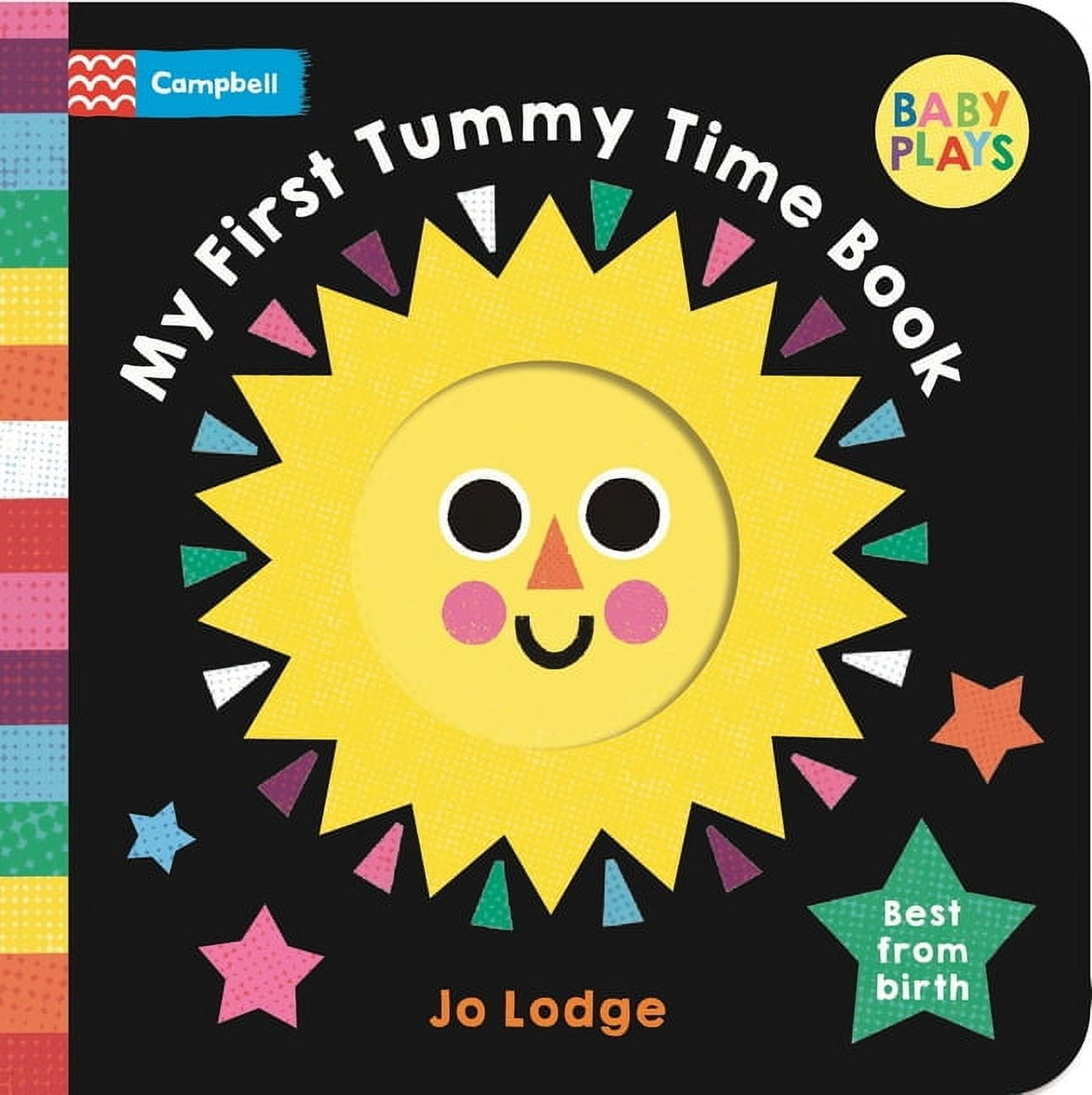 Baby Plays My First Tummy Time Book, (Board Book) - Walmart.com