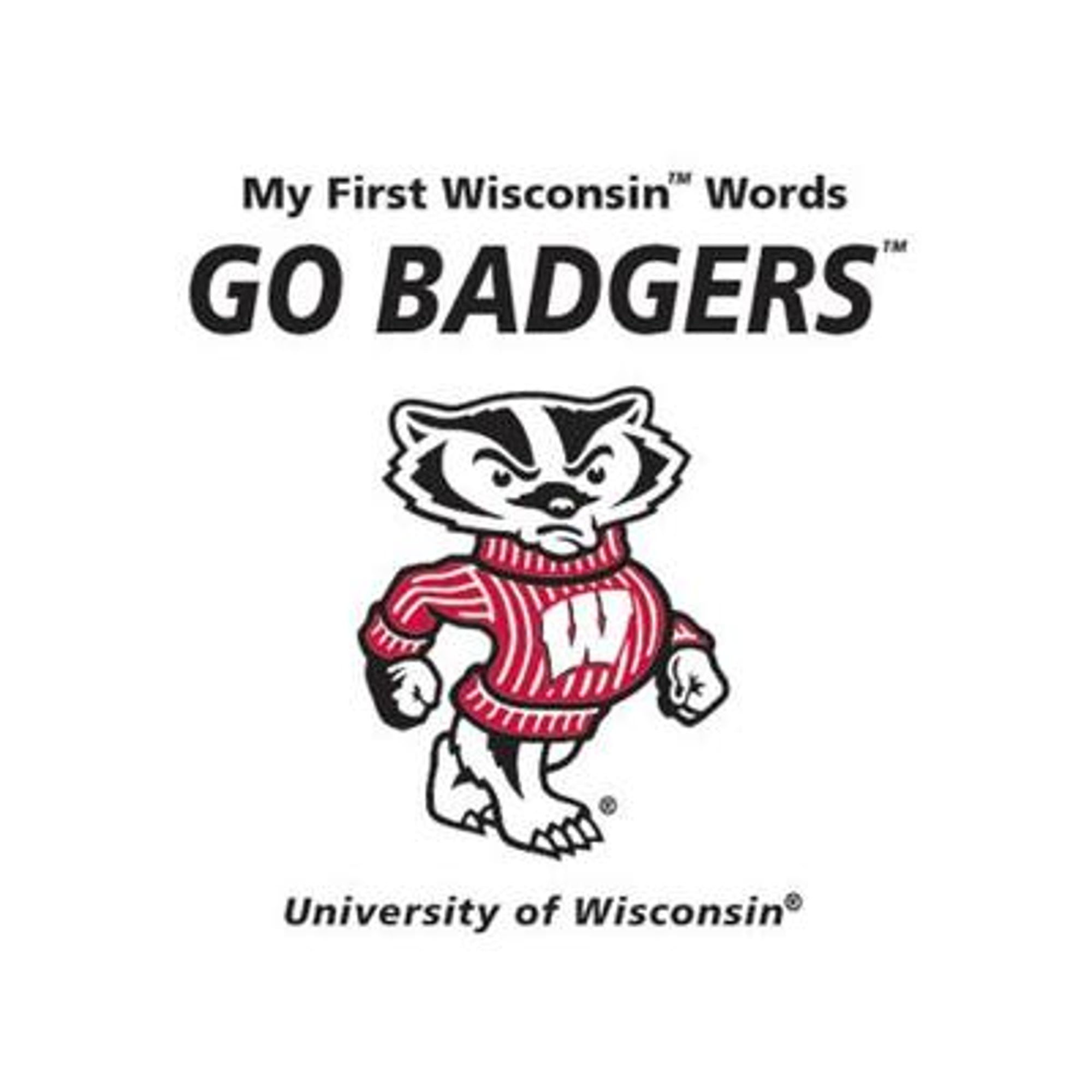 My First Wisconsin Words Go Badgers (Hardcover) by Connie McNamara ...