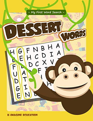 Pre-Owned My First Word Search - Dessert Words: Word Search Puzzle for ...