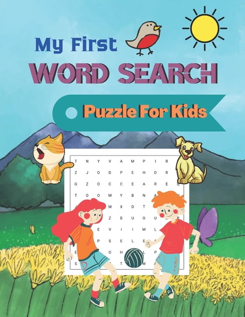 My First Word Search Puzzle For Kids: Easy Educational Word Search ...