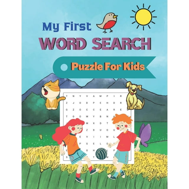 My First Word Search Puzzle For Kids: Easy Educational Word Search ...