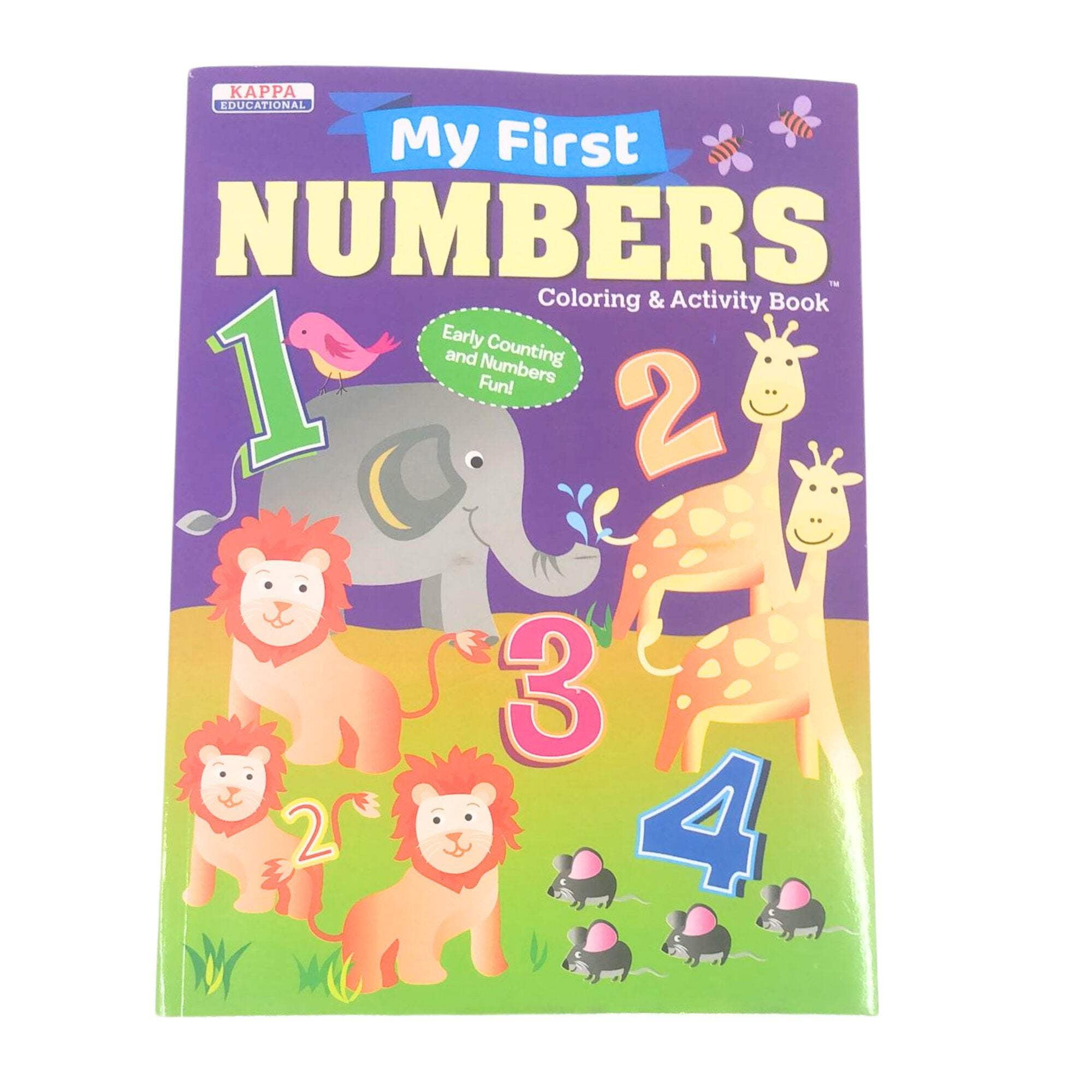 My First Words Coloring and Activity Book for Kids – Learn, Color, and ...