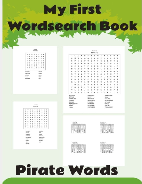 My First Wordsearch Book.: Kids Word Search Books: First Word Search ...