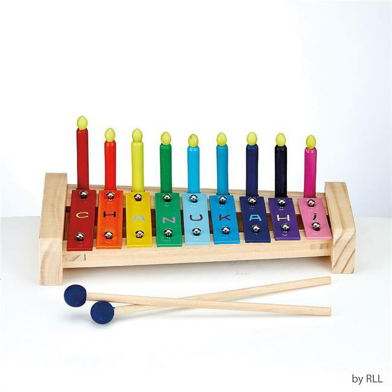 My First Xylophone Wood Menorah with Candles & Mallets - Pack of 2 ...