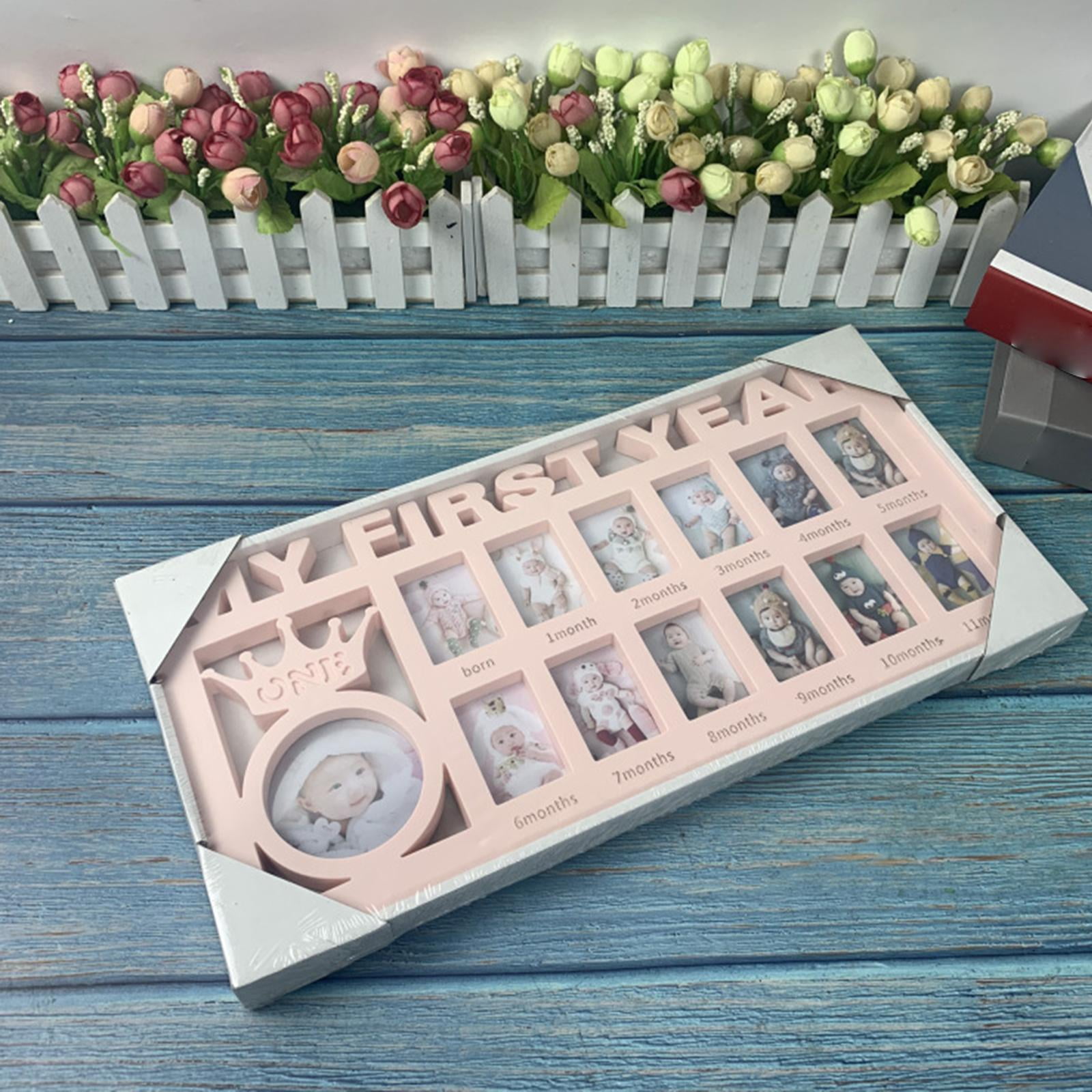 My First Year Photo Frame Multi Picture Frames Newborn 12 Month Picture ...