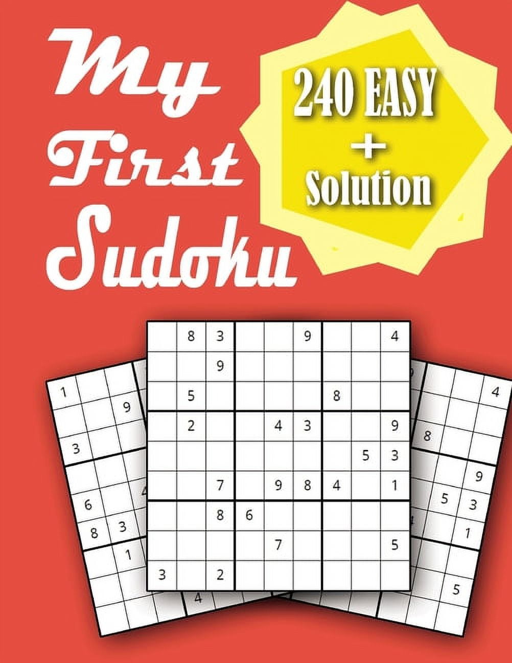 My First sudoku: Brain Games Book sudoku for all Ages Teens, easy ...