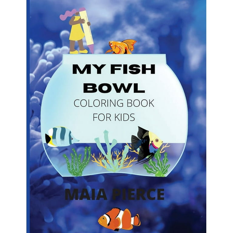 fish bowl coloring book