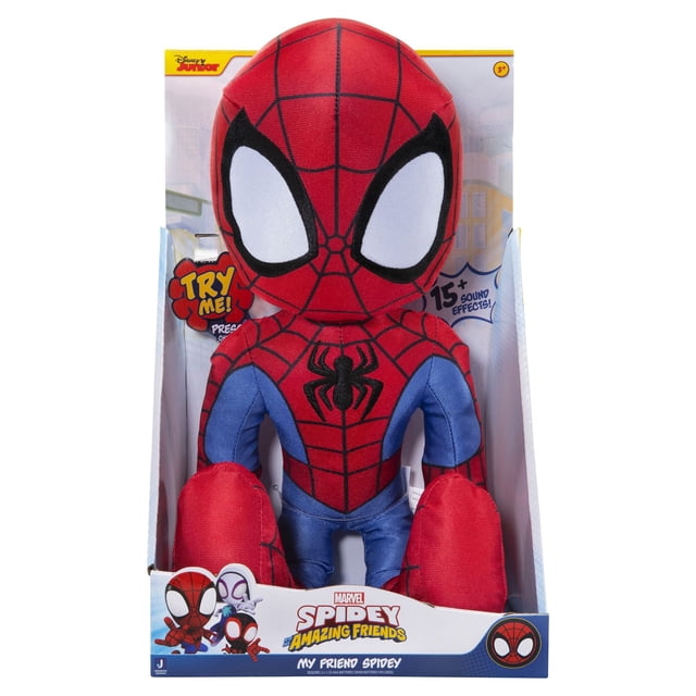 Spidey 16 Plush with Sounds for Preschool Classroom Fun - Walmart ...