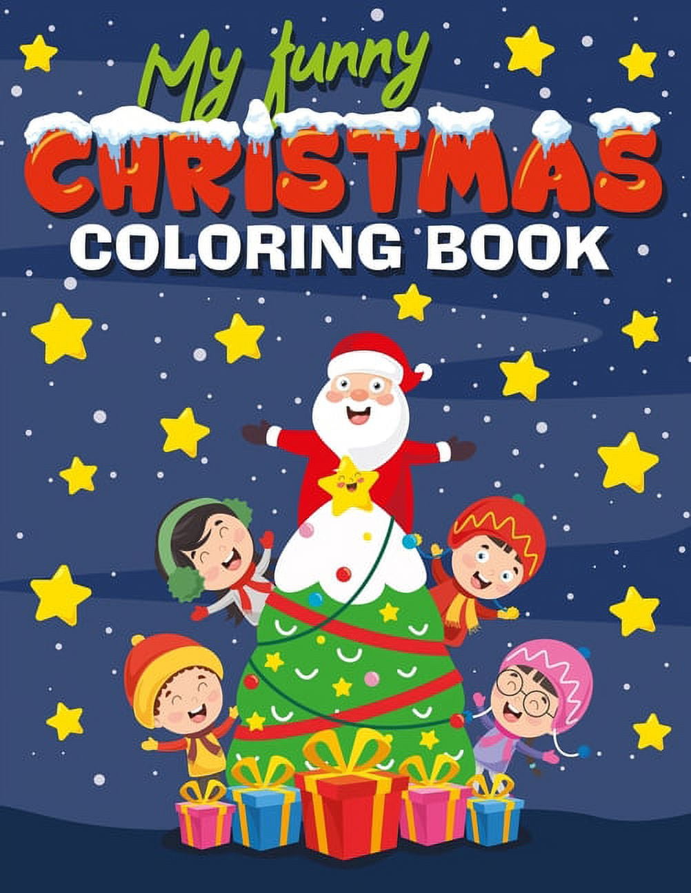 My Funny Christmas Coloring Book: 20 detailed Christmas and Winter ...