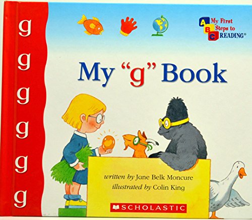 Pre-Owned My "g" Book (My First Steps to Reading) Paperback - Walmart.com