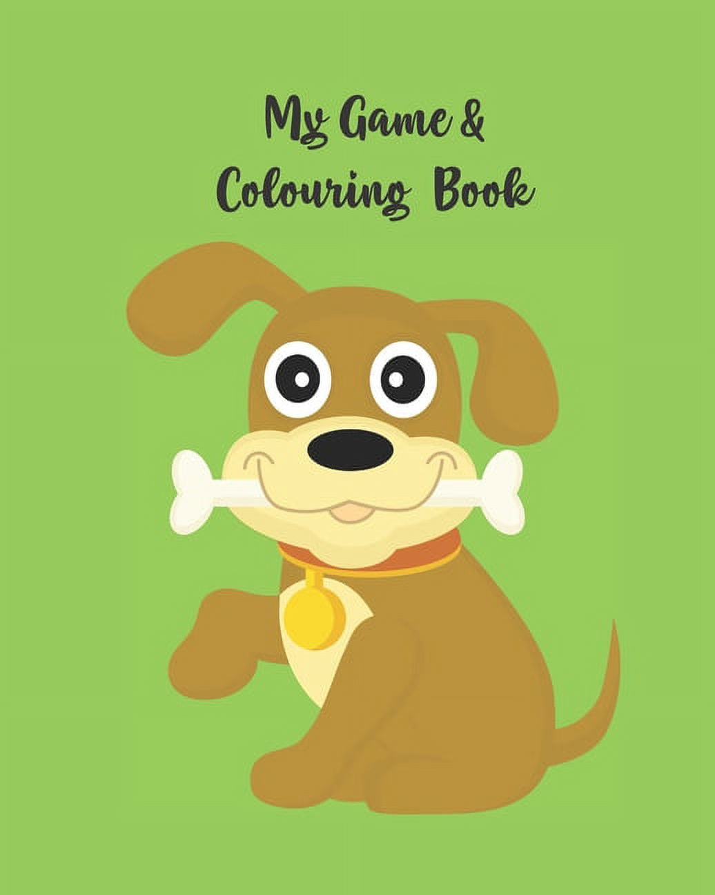 My Game and Colouring Book: Activity Book with Colouring, Games and ...