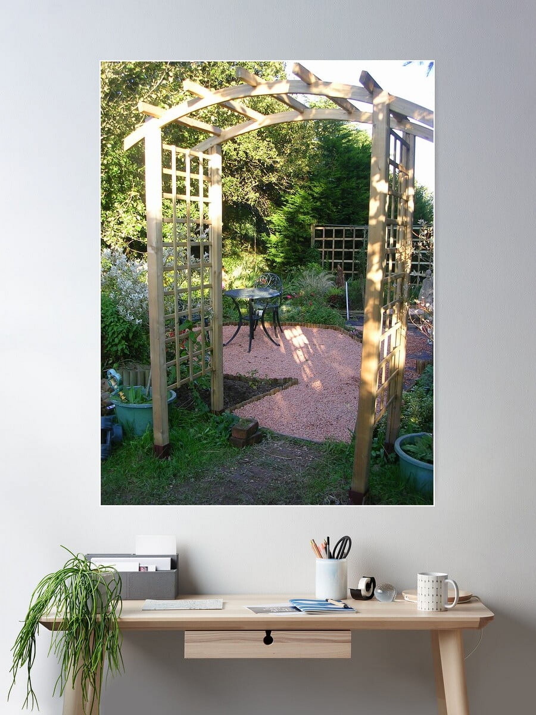 My Garden - So Sad To Leave It. Poster Wall Art, Modern Wall Decor For ...