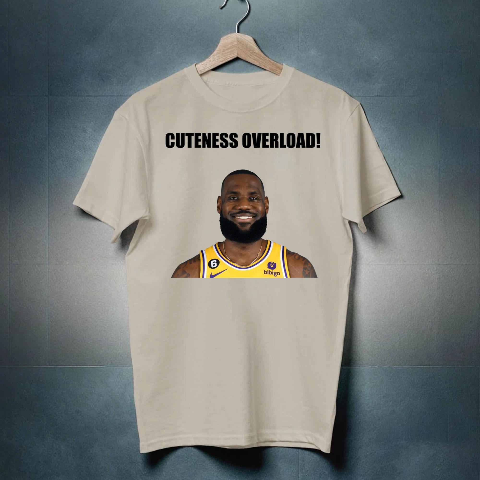My Glorious King Lebron James Cuteness Overload Tiktok Unisex-TH27721 ...