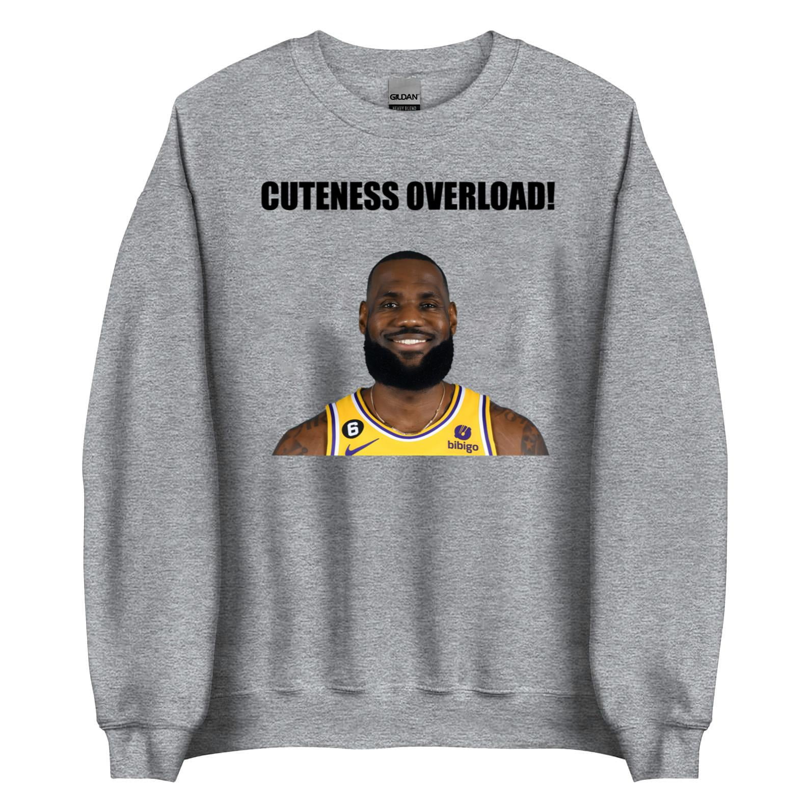 My Glorious King Lebron James Cuteness Overload Tiktok Unisex-TH27721 - Walmart.com