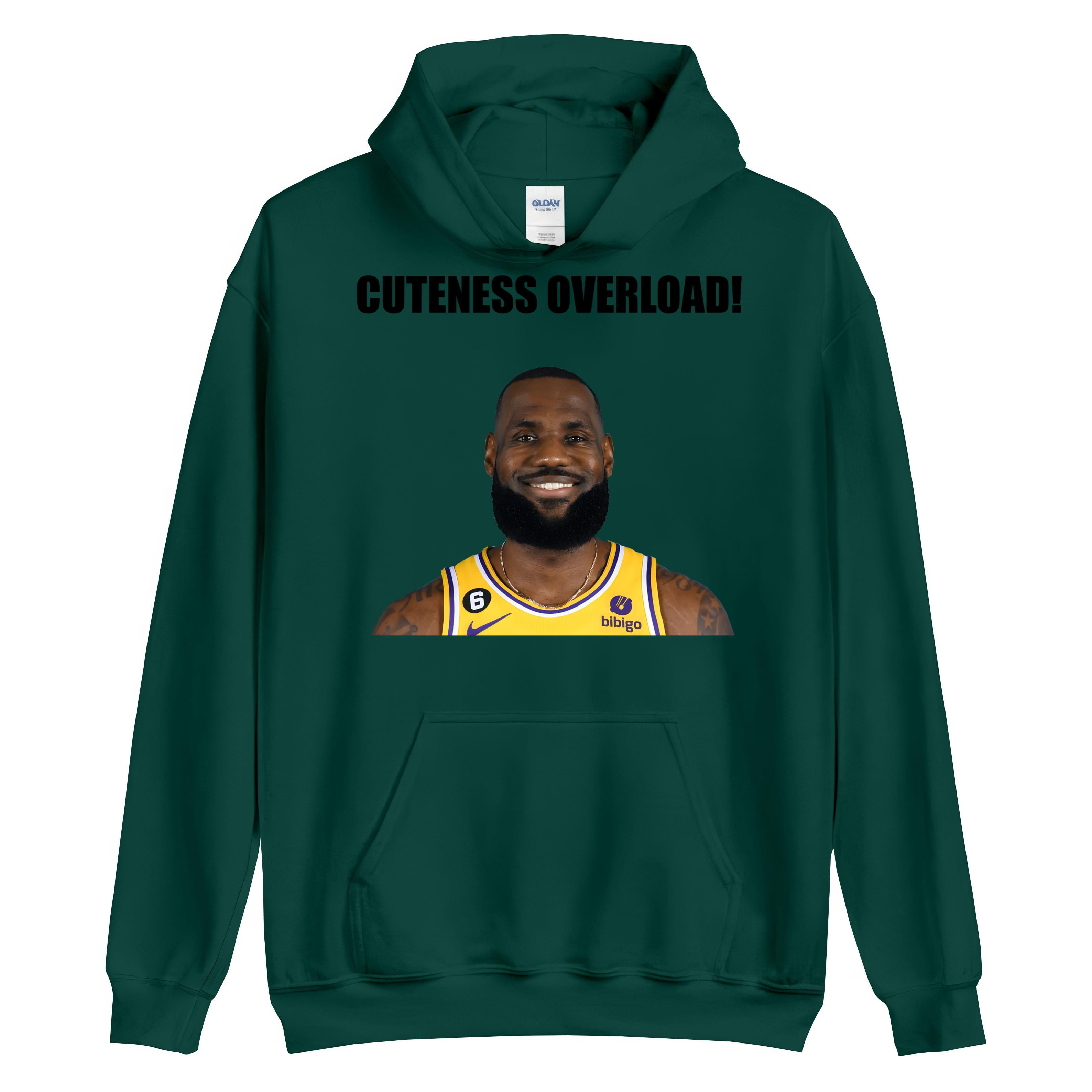 My Glorious King Lebron James Cuteness Overload Tiktok Unisex-TH27721 ...