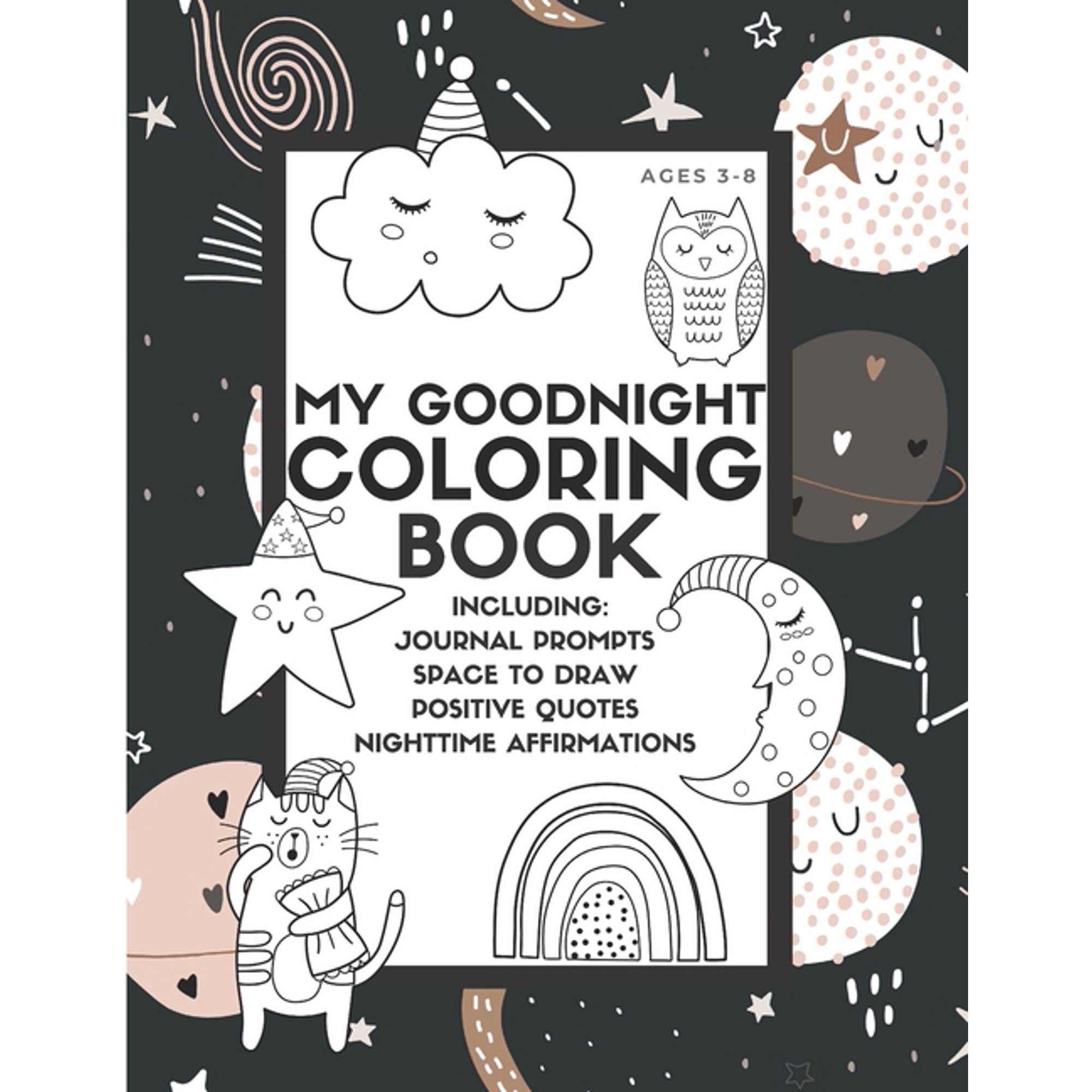 Bedtime Routine Coloring Pages