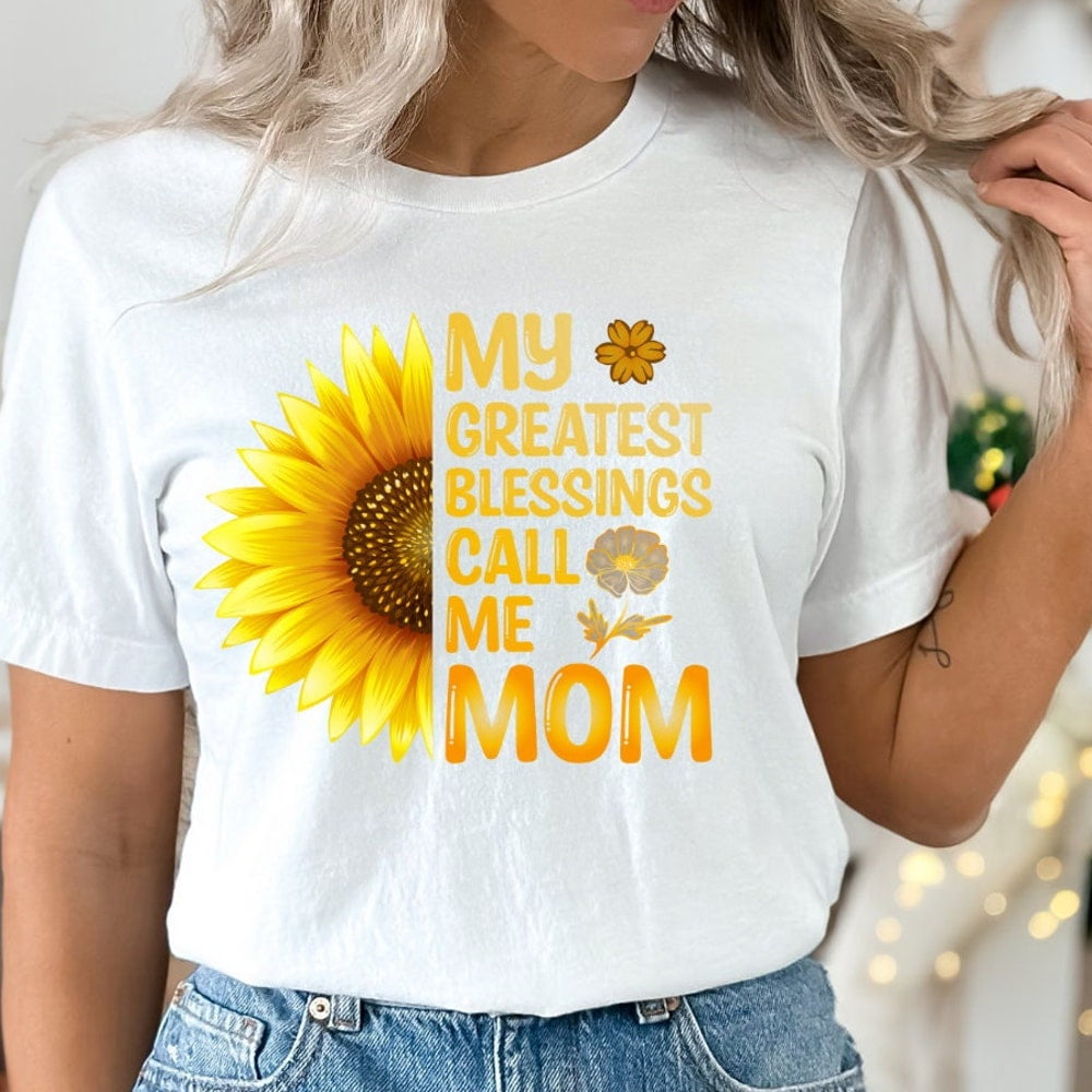 My Greatest Blessings Call Me Mom Shirt, Boy Mom Shirt, Mother and Son ...