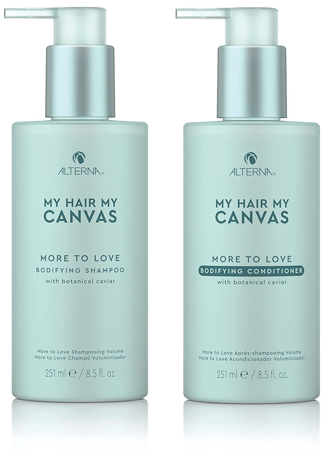 My Hair My Canvas More To Love Bodifying Vegan Shampoo Conditioner Set ...