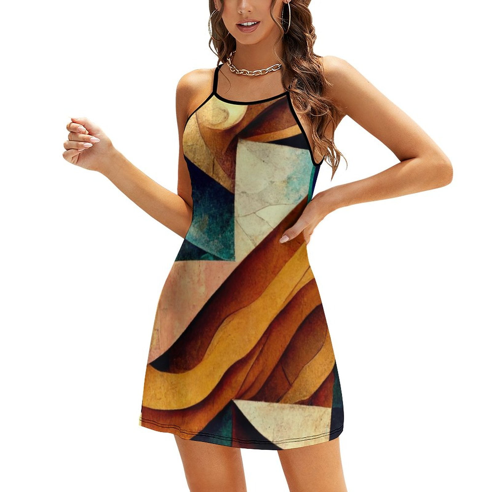 My Hands Are Not There Sweetheart Knot Flared Dress Fashion Design ...