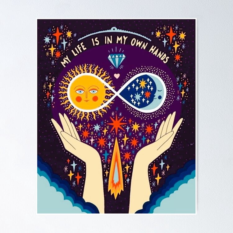 My Hands Poster- Unframed Poster | Wall Art | Perfect For Home Decor ...