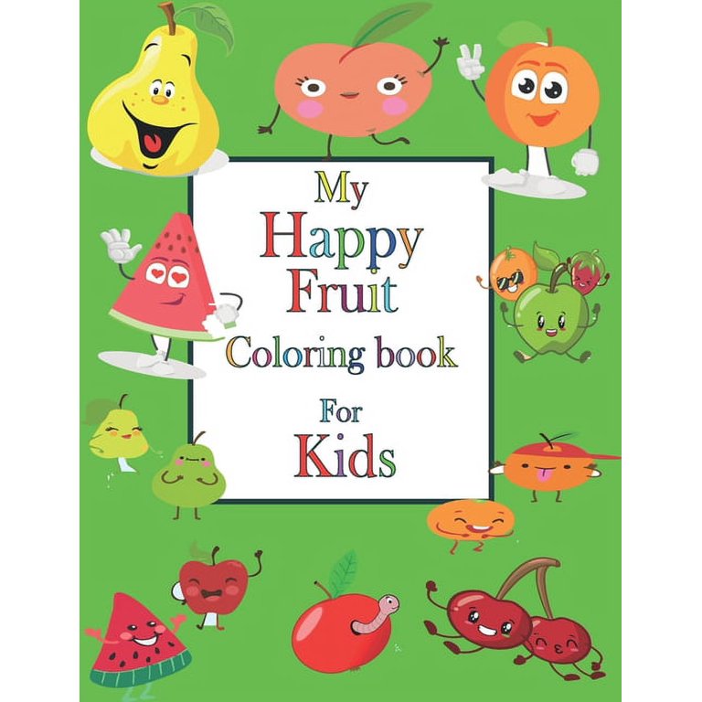 coloring sheets of fruits