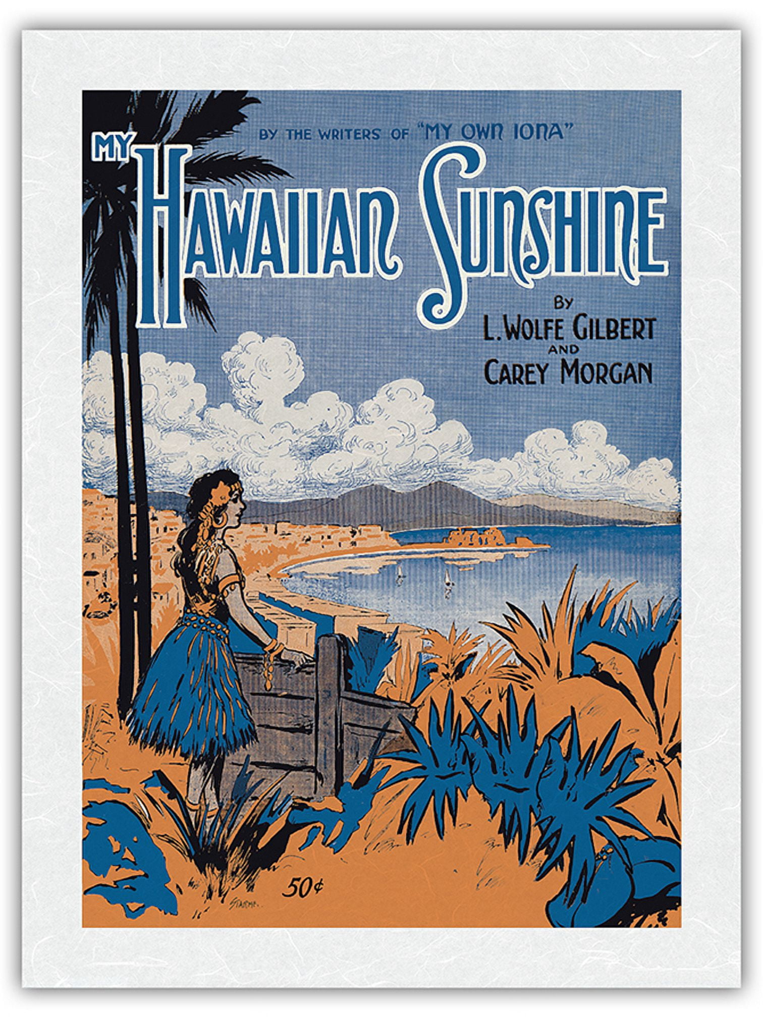 My Hawaiian Sunshine - Lyrics by L.Wolfe Gilbert and Carey Morgan ...