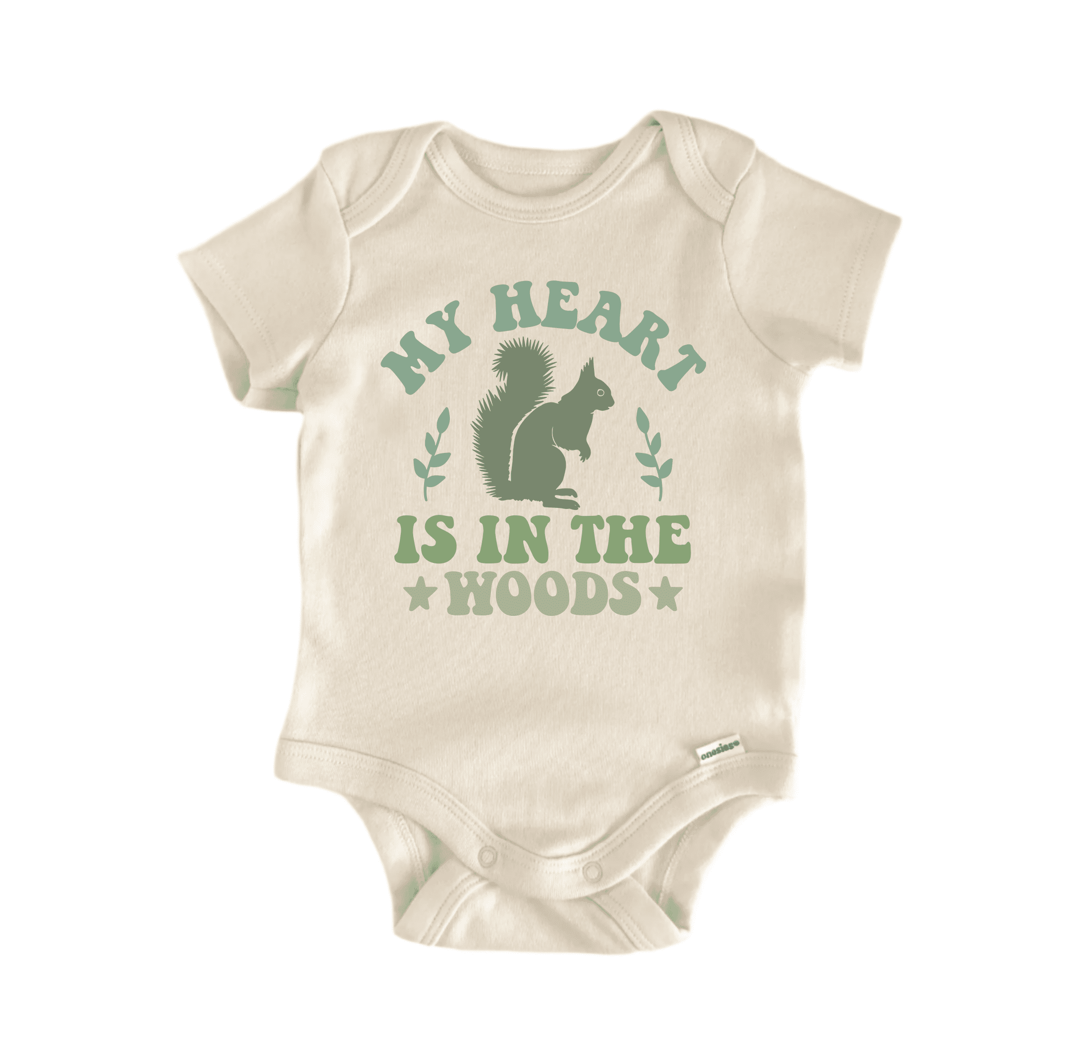 My Heart is in the Woods Adventure - Baby Boy Girl Clothes Bodysuit ...