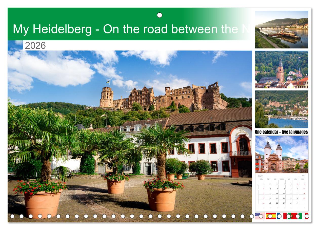 My Heidelberg - On the road between the Neckar and the old town ...