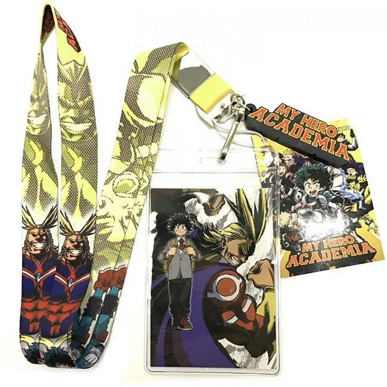 My Hero Academia 111615 My Hero Academia Deku & All Might Lanyard ...