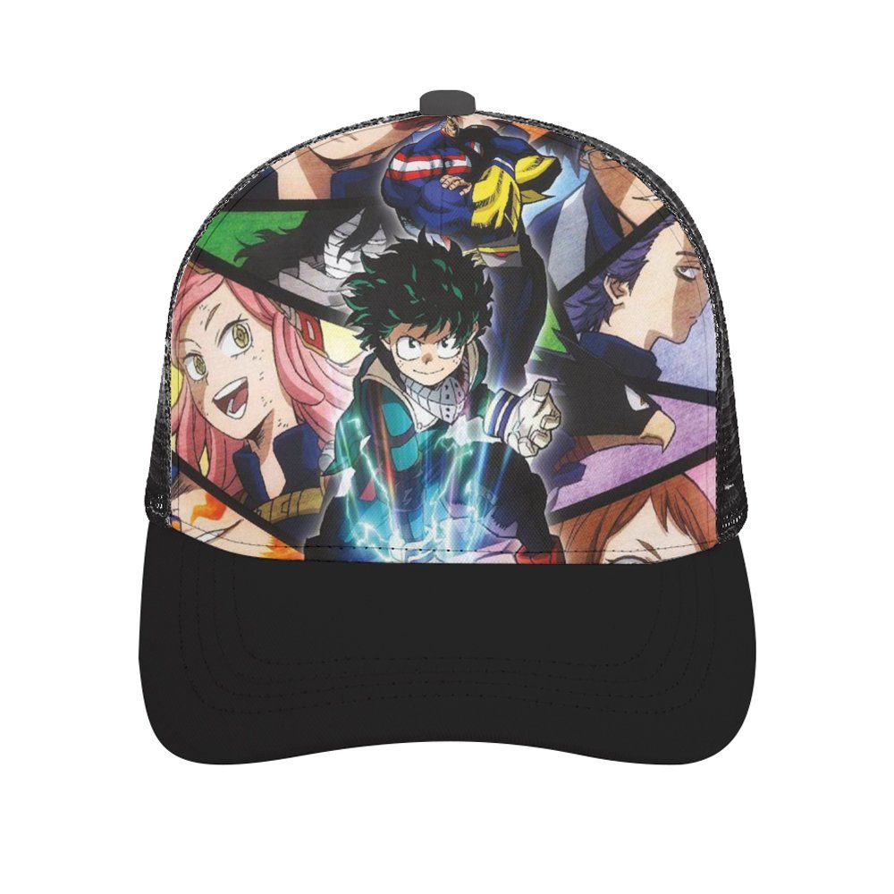 My Hero Academia Adult Baseball Cap Adjustable Sun Visor Hat Prints ...
