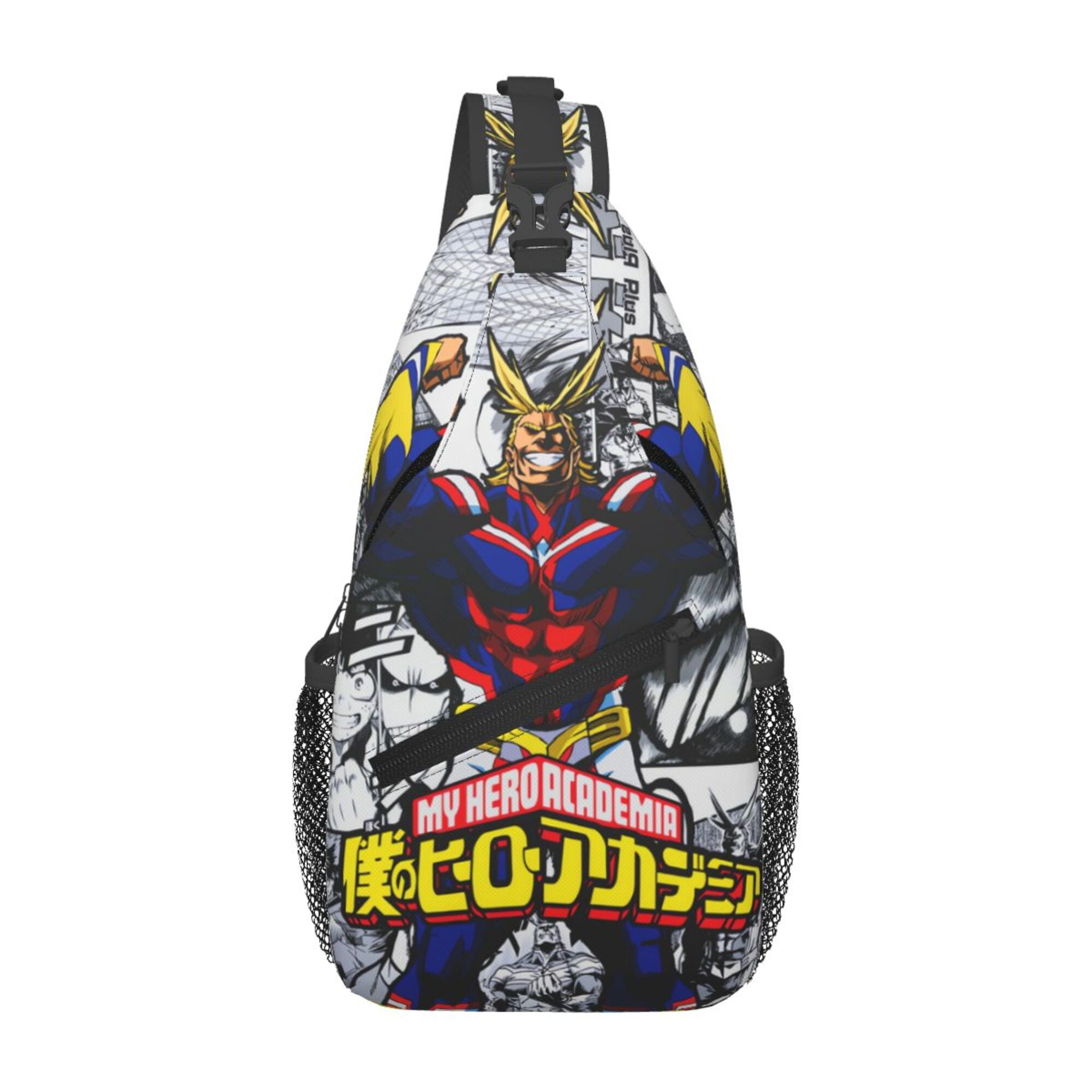 My Hero Academia All Might Sling Backpack Crossbody Shoulder Bags for ...