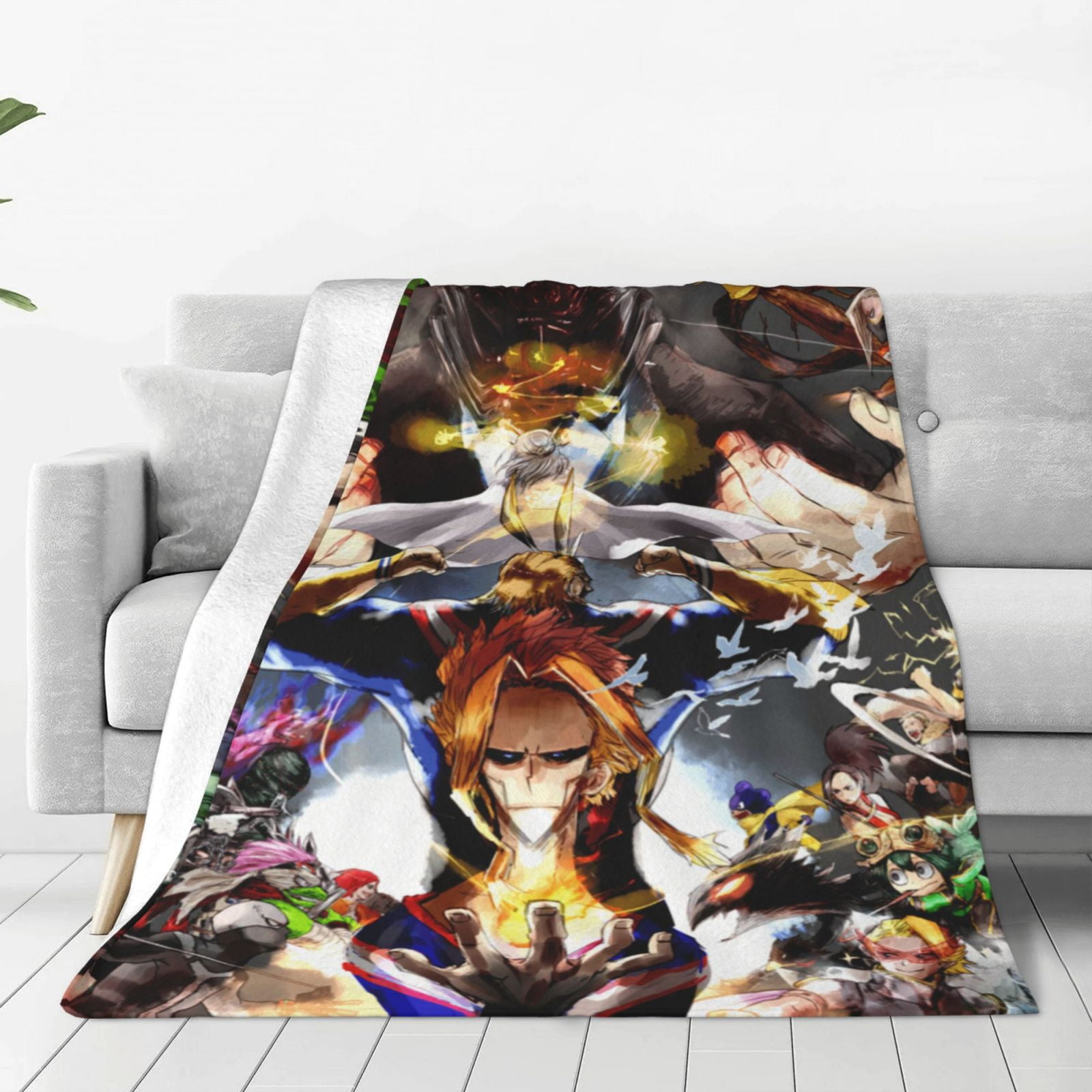 My Hero Academia All Might Throw Blanket Couch Bed Sofa Soft ...