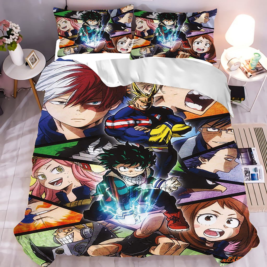 My Hero Academia Anime Bedding Bed Set Twin Full Queen King Size 1 ...