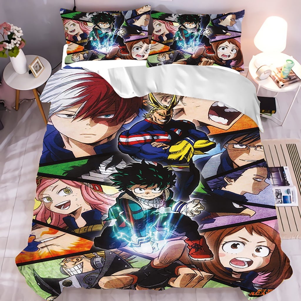 My Hero Academia Anime Bedding Bed Set Twin Full Queen King Size 1 ...