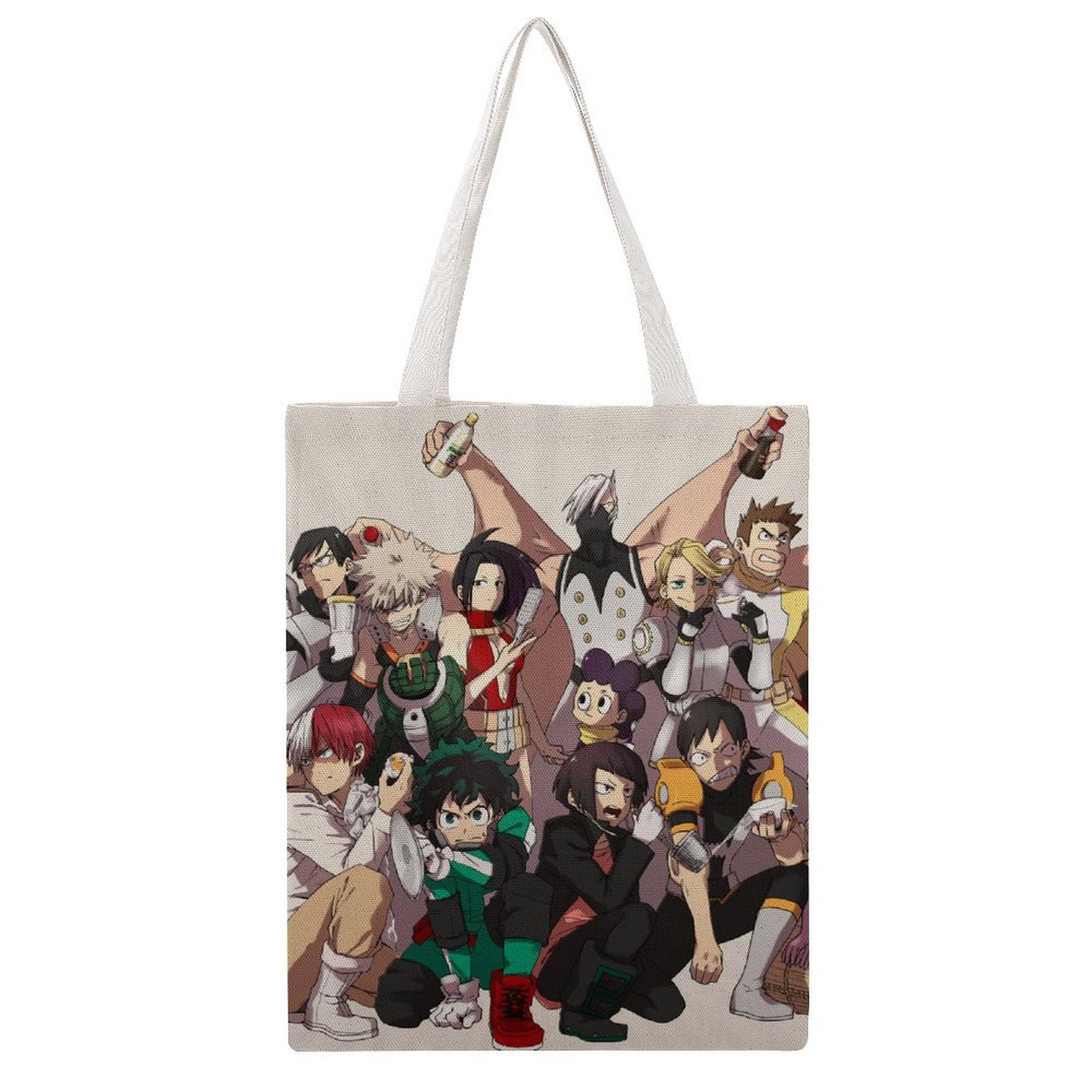 My Hero Academia Anime Canvas Tote Bag Personalized Gifts Shoulder ...