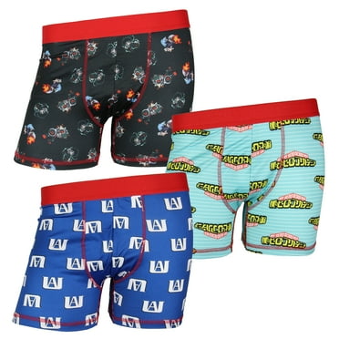 Godzilla Kaiju Chibiform Moisture-Wicking Men's Boxer Briefs, Black ...