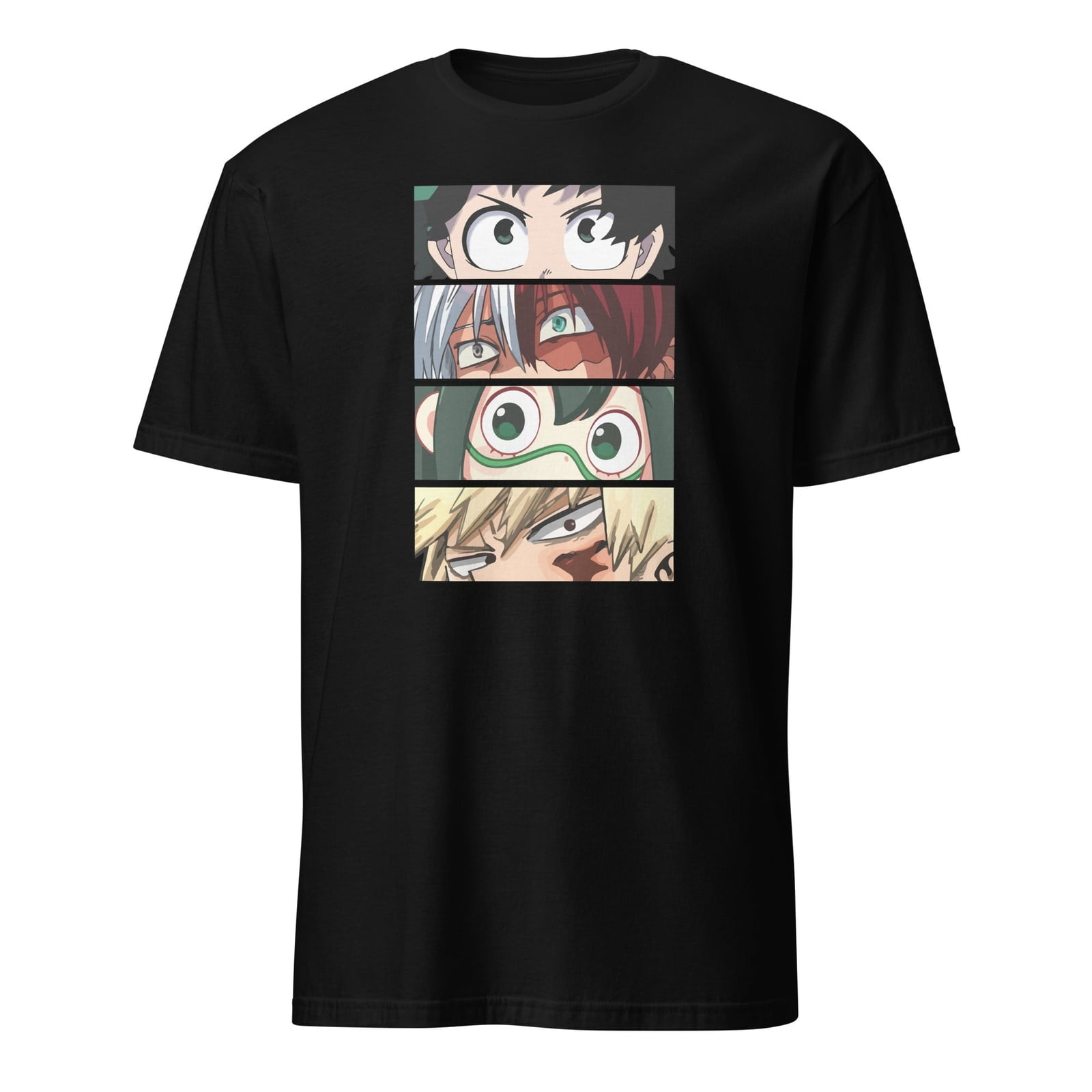 My Hero Academia Anime Deku Bakugo Todoroki Asui Short-Sleeve Unisex T ...