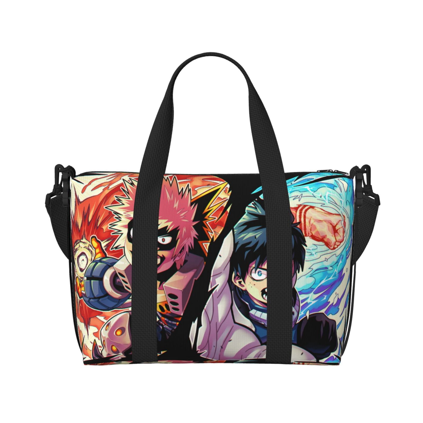 My Hero Academia Anime Duffle Bag Overnighter Weekender Travel Bag Tote ...
