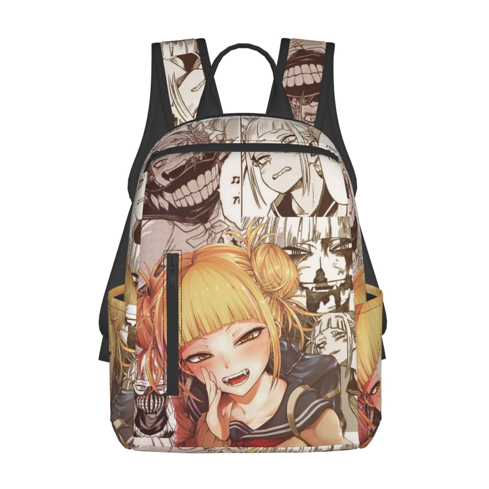 My Hero Academia Anime Himiko Toga Backpack School Bag Bookbag Satchel ...