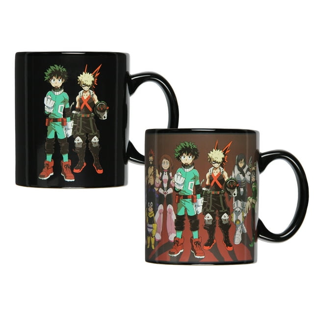 Official My Hero Academia 16 OZ. Heat Reactive Color Changing Mug ...